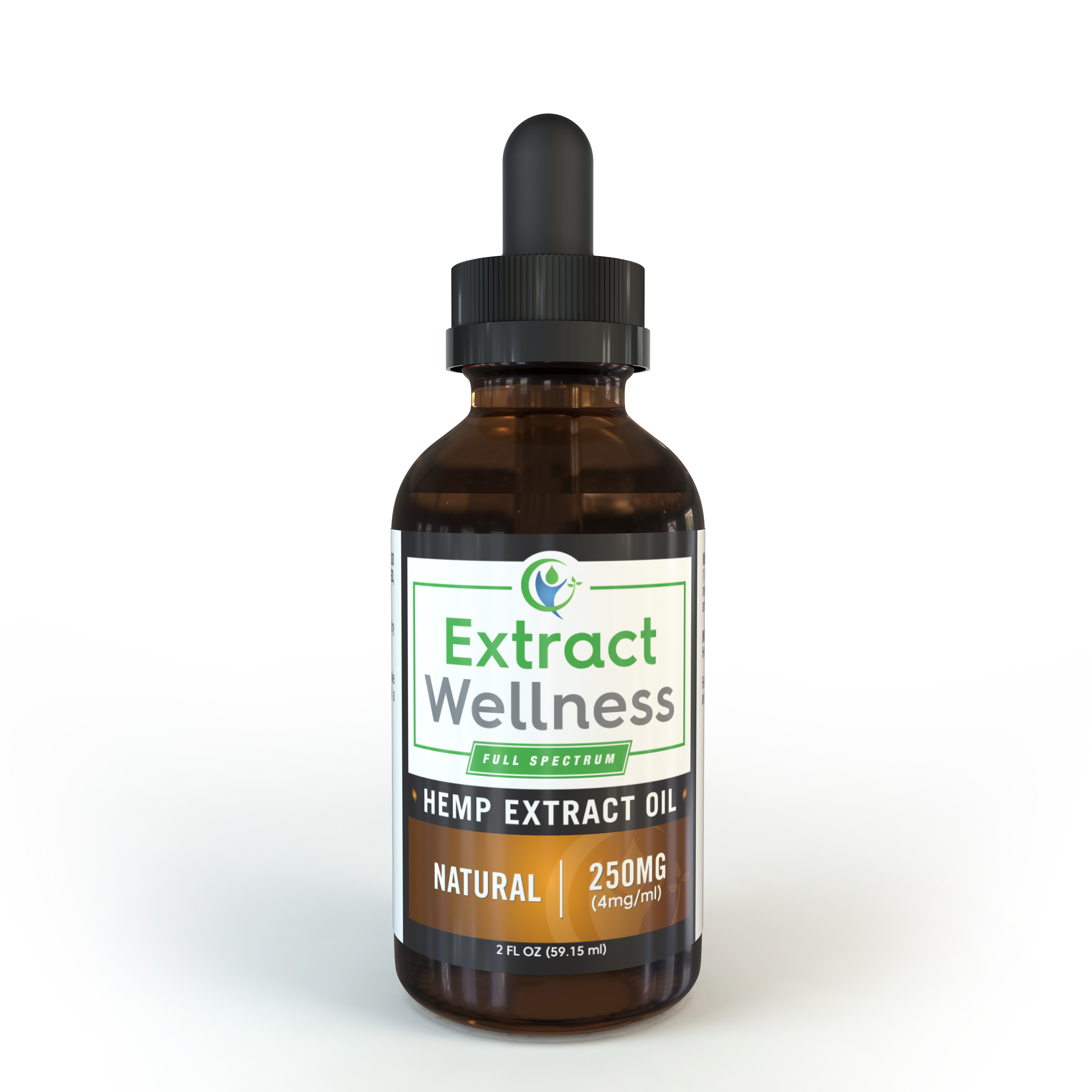 Extract Wellness Full Spectrum Hemp Oil - Natural